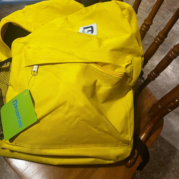 Other | Brookfield Yellow Backpack | Poshmark